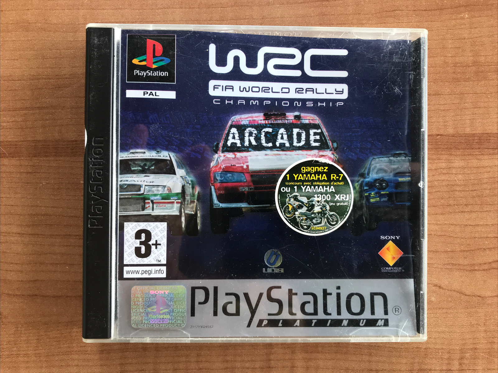 WRC: FIA World Rally Championship Arcade Playstation - Prix - Photo ...