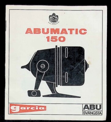 Abu Garcia Abumatic 150 Fishing Reel Manual Parts List | eBay