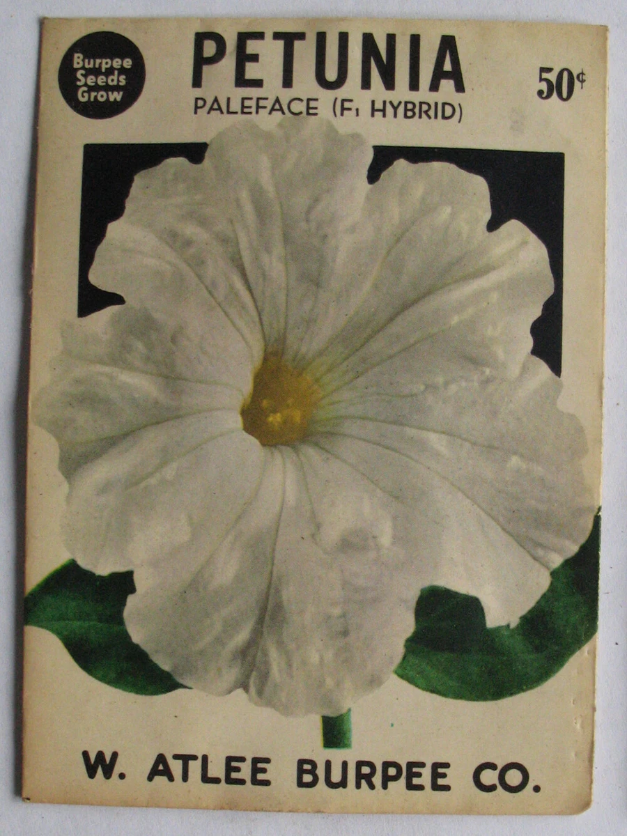 Vintage Burpee Seed Packets