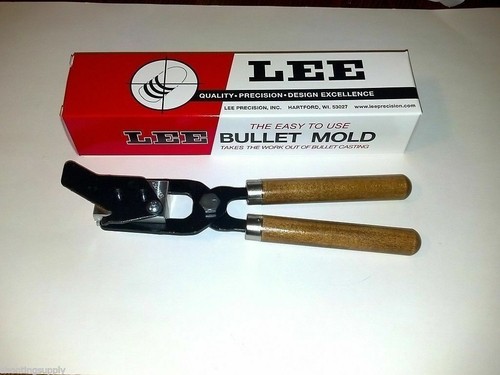 LEE 2 Cavity Bullet Mold 90378 375-130-1R 130 Gr Black Powder Conical ...