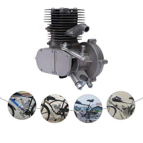 100CC 2-Stroke Engine Motor Kit for Motorized Bicycle Bike Gas Powered ...