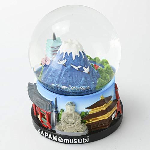 Original Snow Globe Japan Mt. Fuji Snow Globe Figurine Interior ...