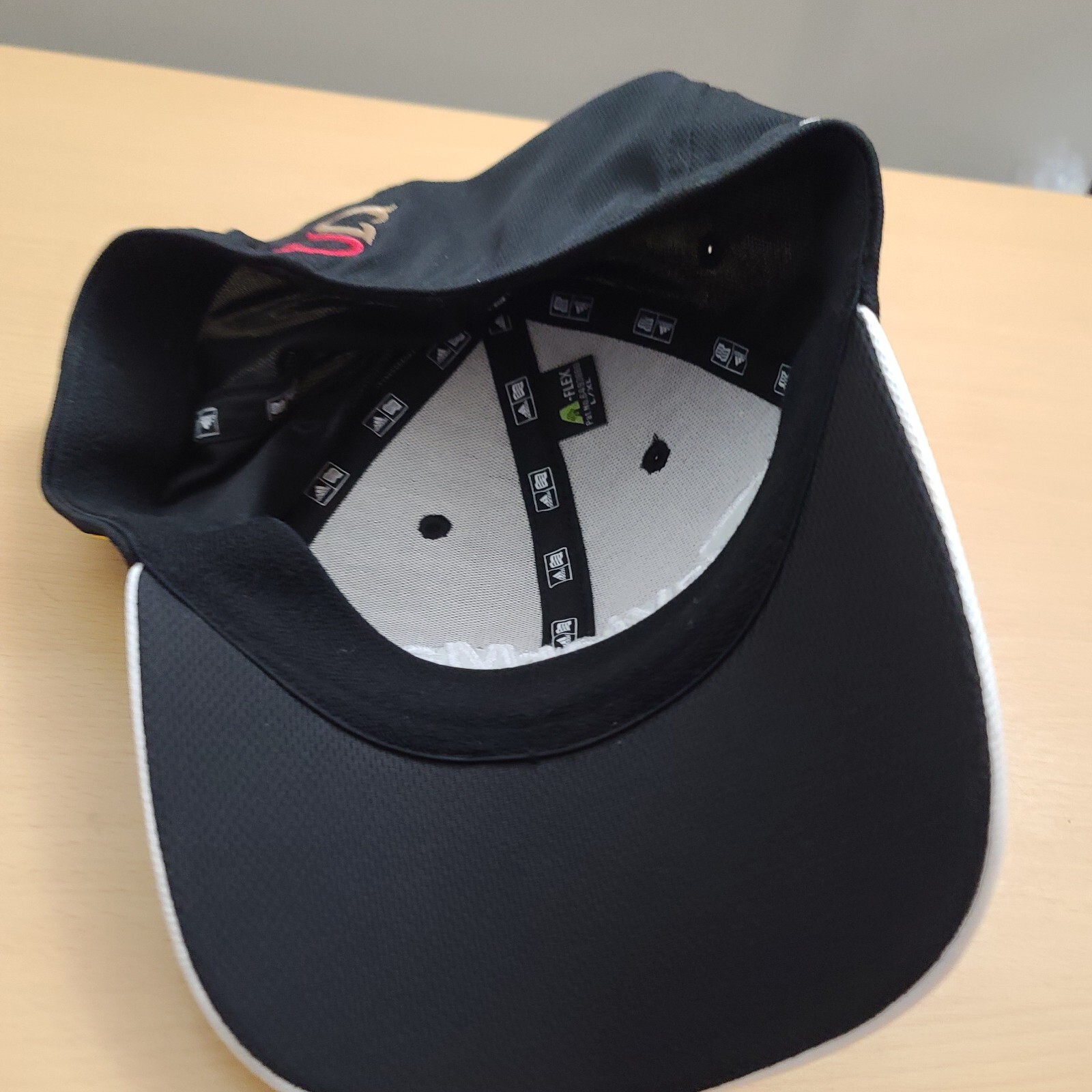 TaylorMade R9 Adidas Black Baseball Cap Hat Fitted Large / XLarge - New ...