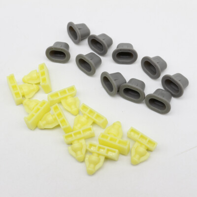 20 Wheel Well Opening Moulding Clips & Flare Grommets For Nissan For ...
