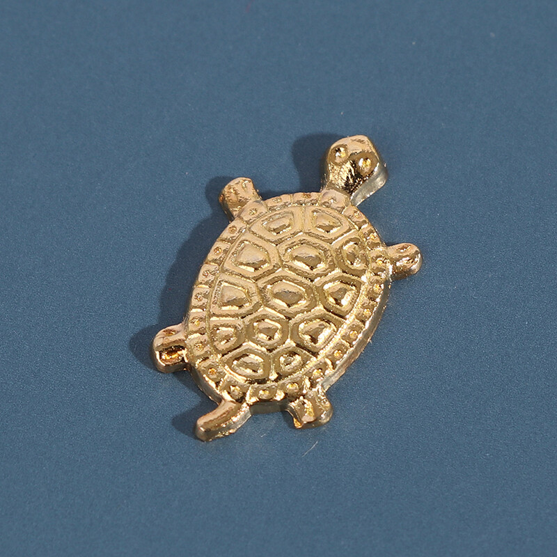 10Pcs FengShui Golden Money Turtle Japanese Lucky Tortoise for Fortune ...