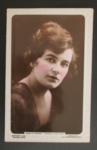 Violet Hopson Stage and Screen Actress Unposted DB Postcard 2 | eBay