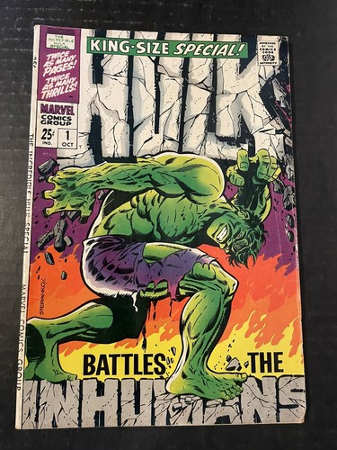 Incredible Hulk 2 Comic Lot 6 1st App Metal Master King Size Special 1 ...