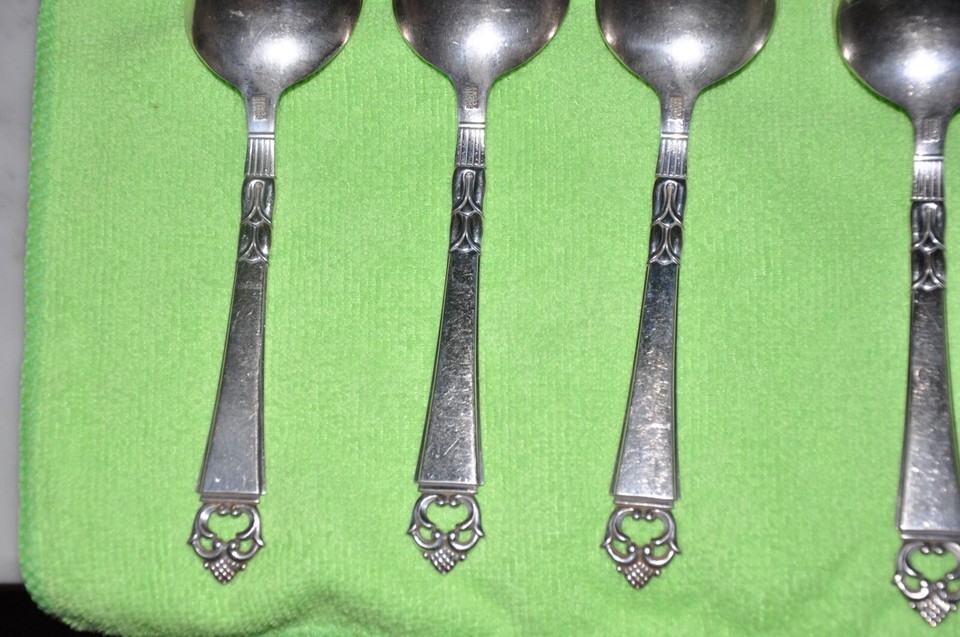 Frigast Sterling Silver Danish Crown Gumbo Soup Spoon Spoons | eBay