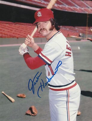 JACK HEIDEMANN ST. LOUIS CARDINALS ACTION SIGNED 8X10 | eBay