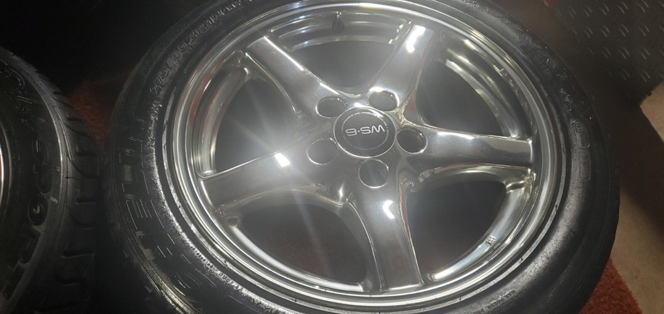 1997-2002 PONTIAC TRANS AM "CHROME" WS6 Wheels*17X9*MICHELIN PILOT ...