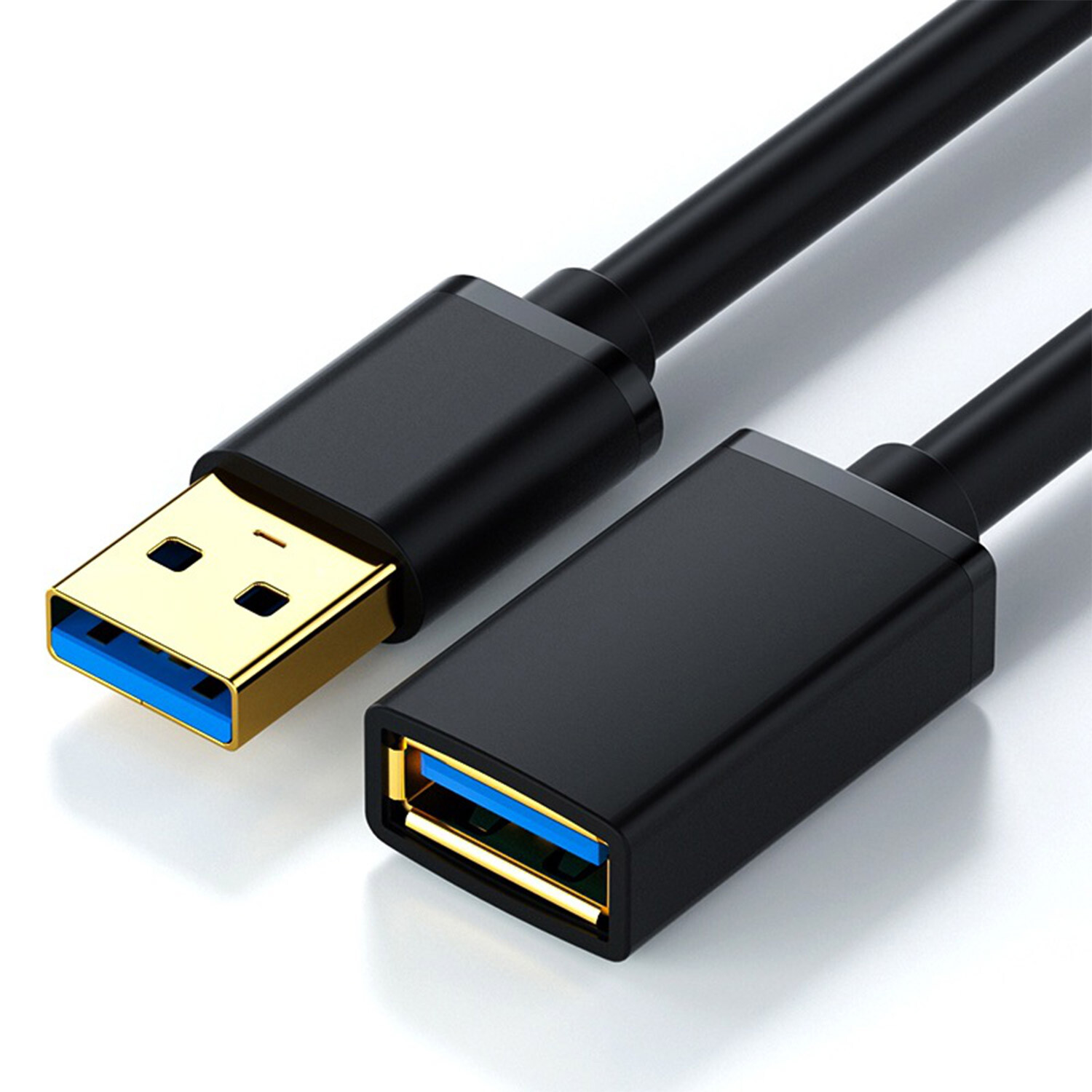 Premium USB Extension Data Cable USB 3.0 Male to Female Adpter Laptop ...
