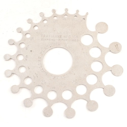 Jewelers Carat Diamond Measuring Tool Fratianne Mfg. Co. - DW228 | eBay