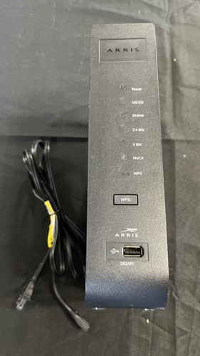 ARRIS DG2470A Dual Band Wireless DOCSIS 3.0 Cable Modem WIFI Router w ...