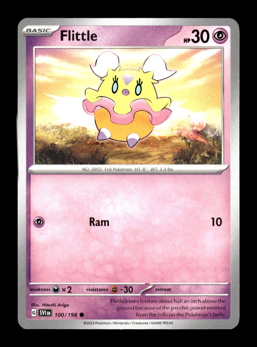 Pokemon Scarlet & Violet Flittle 100/198 | eBay