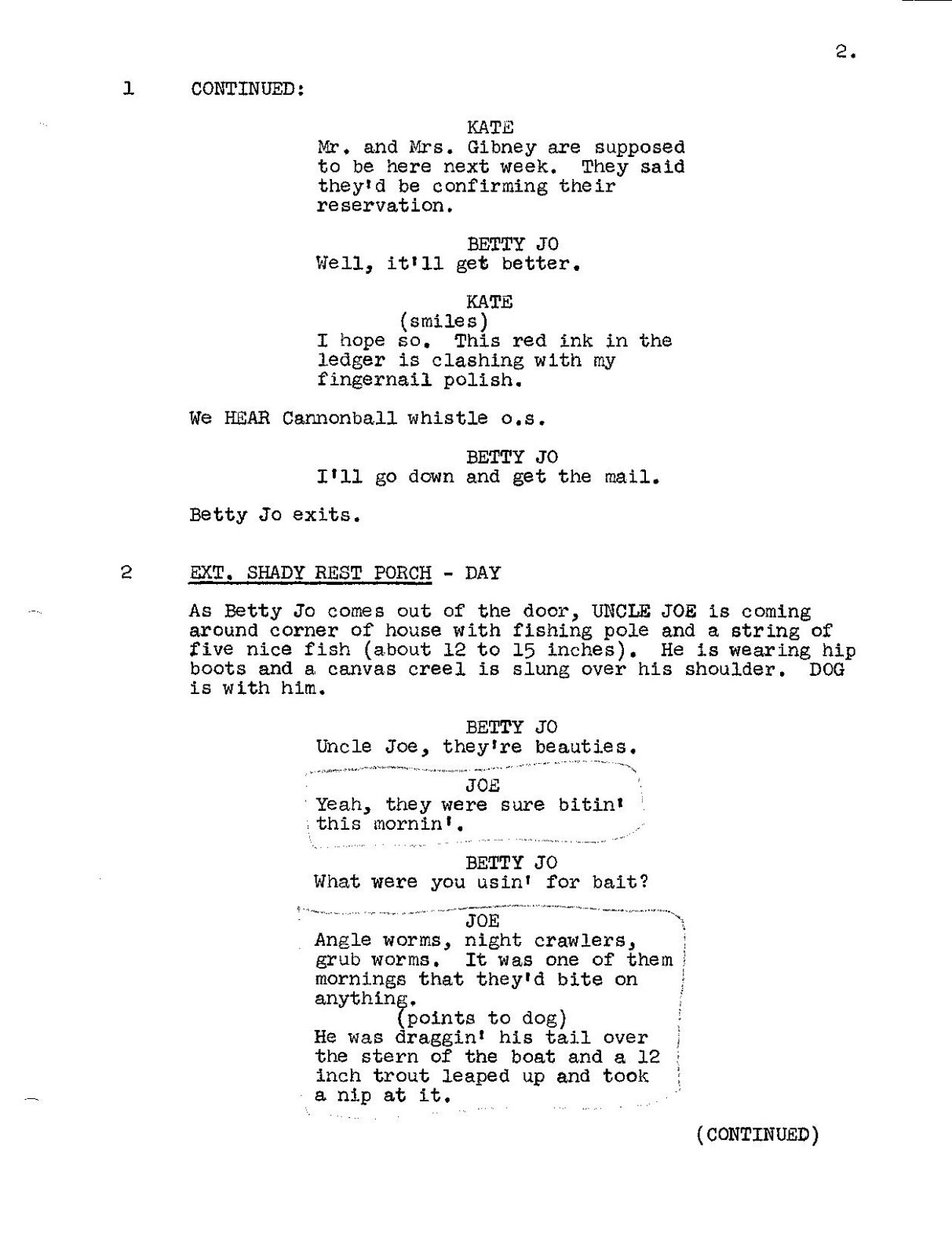 Petticoat Junction TV Series 1966 Script, Uncle Joe Edgar Buchanan ...