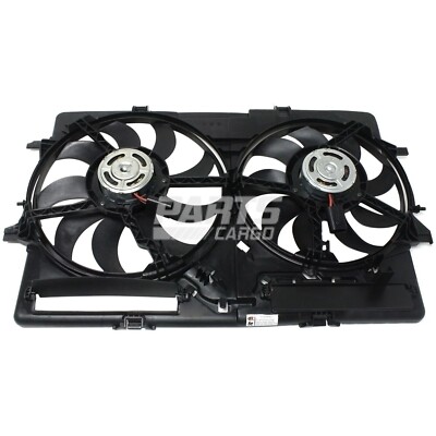 New Dual Fan Assembly Fits 2008-2018 Audi Q3 Q5 A4 3.2l V6 Models ...