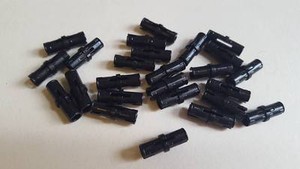 Lego Black Technic Pin, Part 2780, Element 4121715, Qty:25 - New | eBay