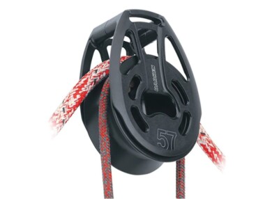 Harken 3387 57MM Aluminum Loop Sailboat Block - Wide Sheave Pulley ...