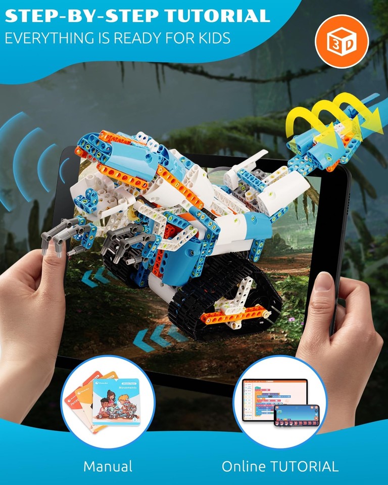 E7 Pro Coding Robot for Kids 8+ Years, Scratch Coding Support ...