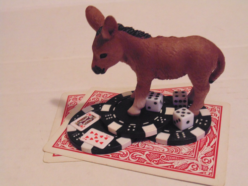 Poker Card Guard Protector Donkey King Nine Dice Hand-Crafted Choose ...