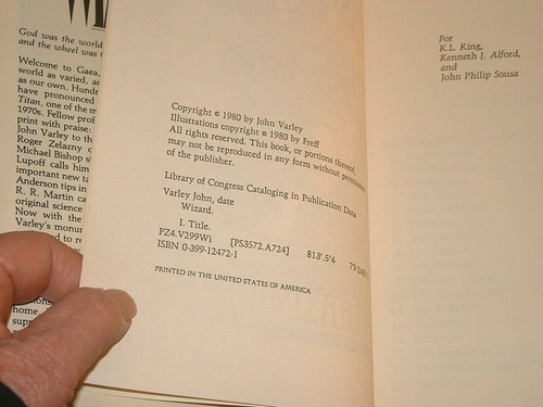 Reduced JOHN VARLEY Wizard *FINE-LIKE BRAND NEW* GAEA TRILOGY #2 1st ...