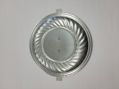 NEW FULTON 1F-FLUE STOP GALVANZIED STEEL STOVE PIPE FLUE HOLE COVER ...