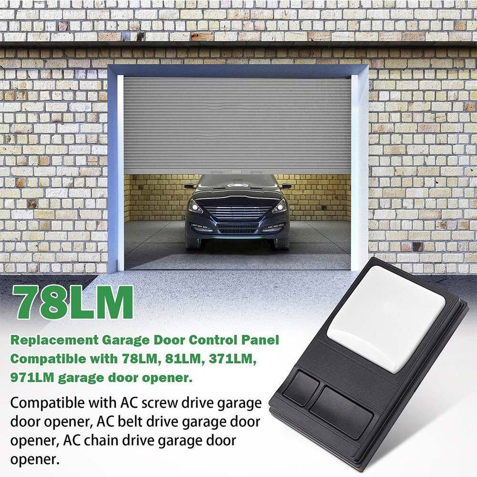 Multi-Function Garage Door Opener Wall Control Remote For Chamberlain ...