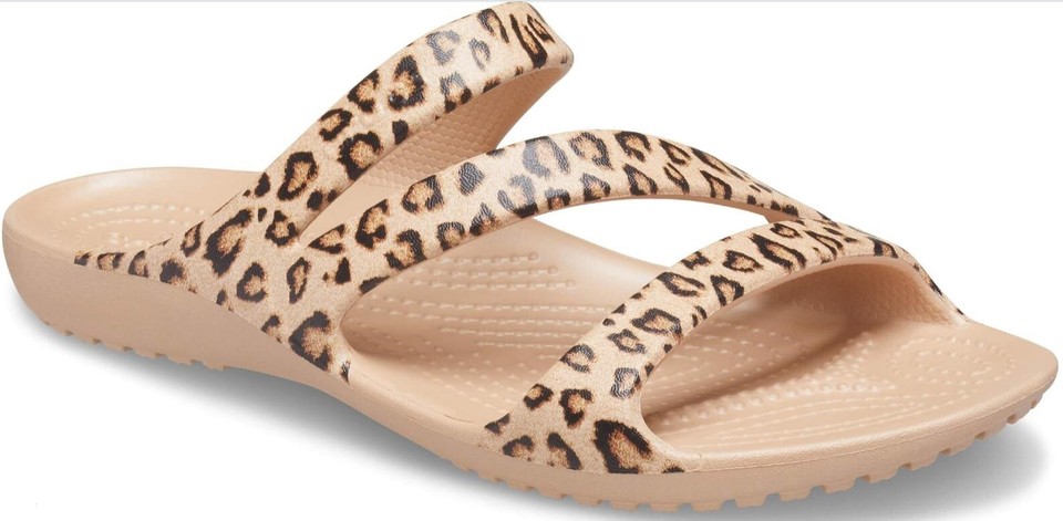 Crocs Kadee II Leopard Gold Women's Sandal BRAND NEW Sizes 7-11 206894 ...