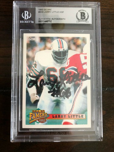 1993 Score - Larry Little #439 for sale online | eBay
