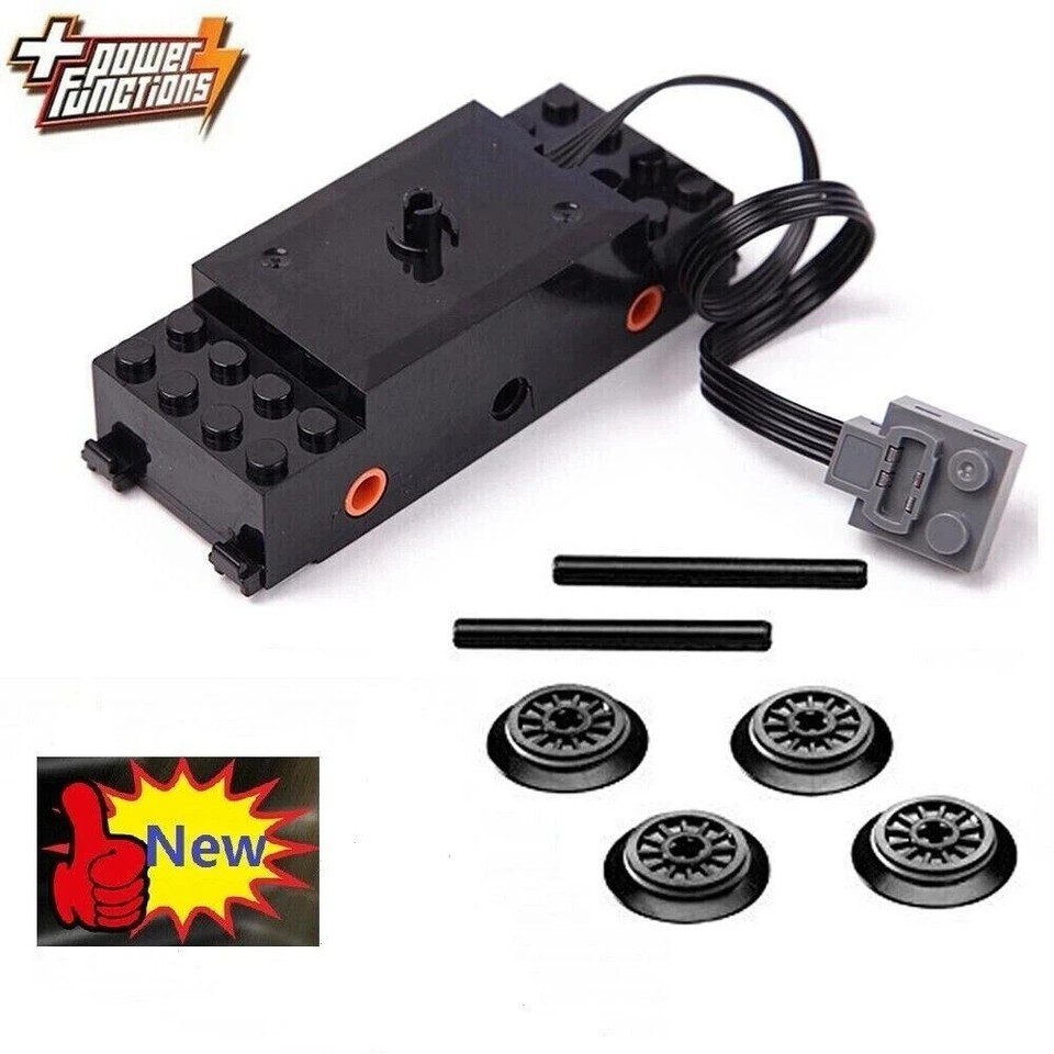 Power Functions 4Pcs Battery Box Train Motor IR Receiver Controlled For ...