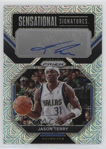 2022-23 Panini Prizm Sensational Signatures Mojo /25 Jason Terry #SS-JT ...