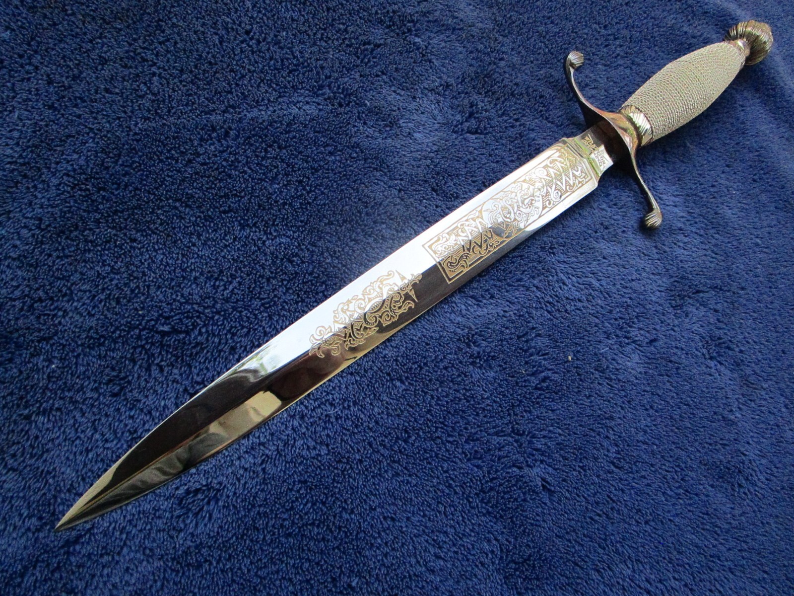VINTAGE US GEORGE WASHINGTON PRESENTATION KNIFE DAGGER MAKER WILKISON ...