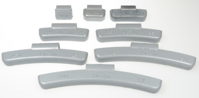 (275 PC) USA MAG ALLOY WHEEL WEIGHT ASSORTMENT, MC CLIP ON STYLE 0.25 ...