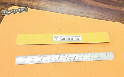 Rules - Starrett 12 Inch