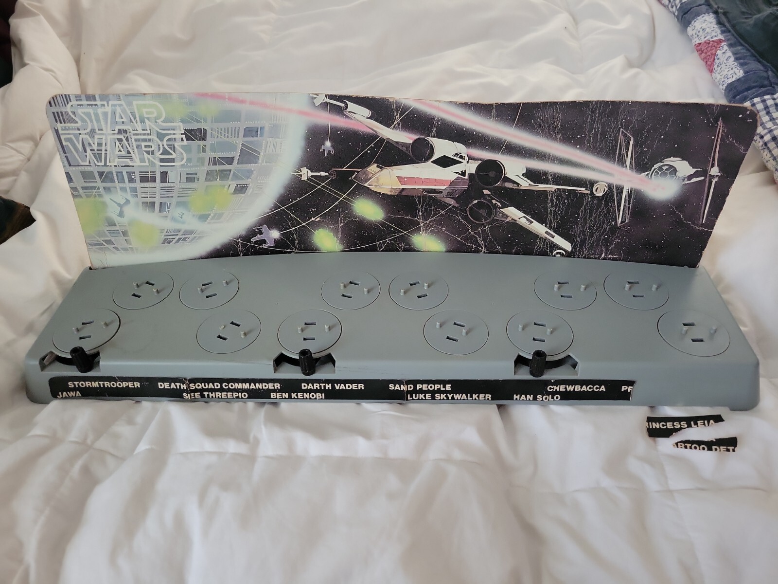 1978 KENNER STAR WARS VINTAGE FIRST 12 MAIL-AWAY DISPLAY STAND VINTAGE ...