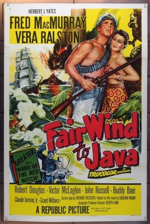 FAIR WIND TO JAVA (1953) 14357 | eBay