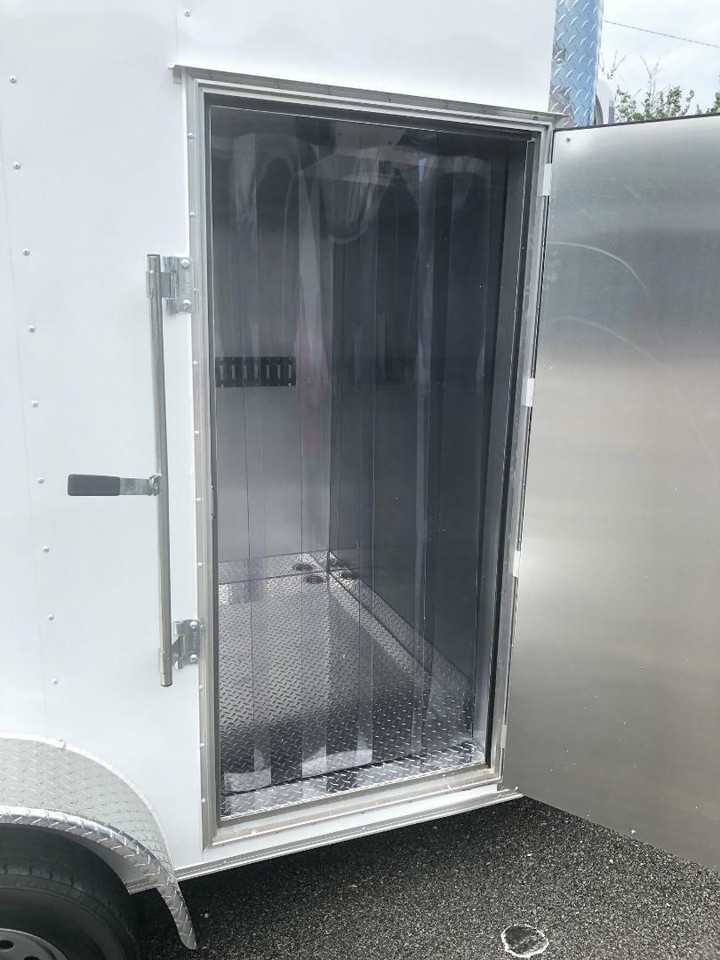NEW REFRIGERATOR FREEZER COOLER MOBILE TRAILER FOR MEAT FLORIST PRODUCE ...