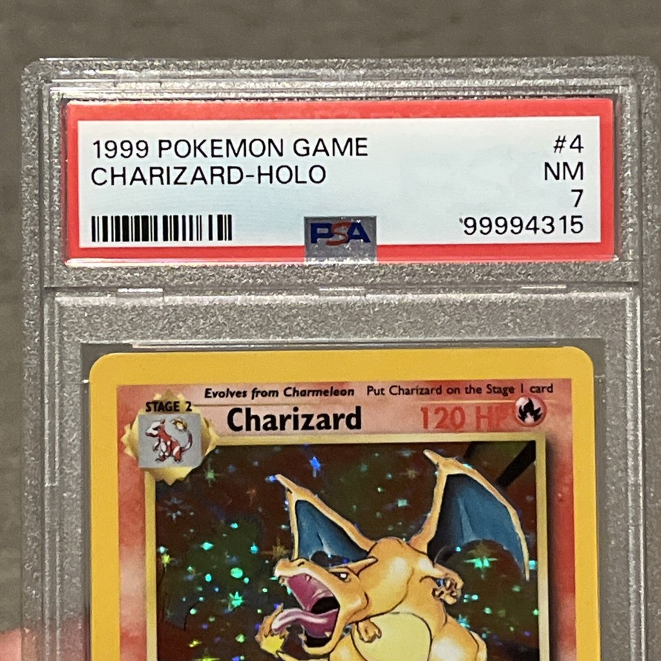 Charizard 004/102 Base Set Unlimited Holo PSA 7 | eBay