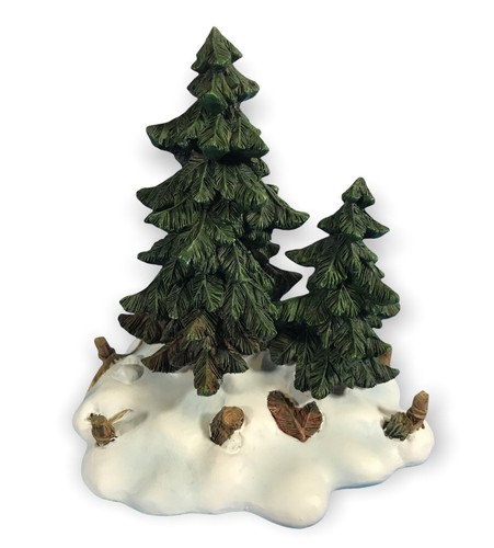 Department 56 Village "Double Pine Trees" NIB! | eBay