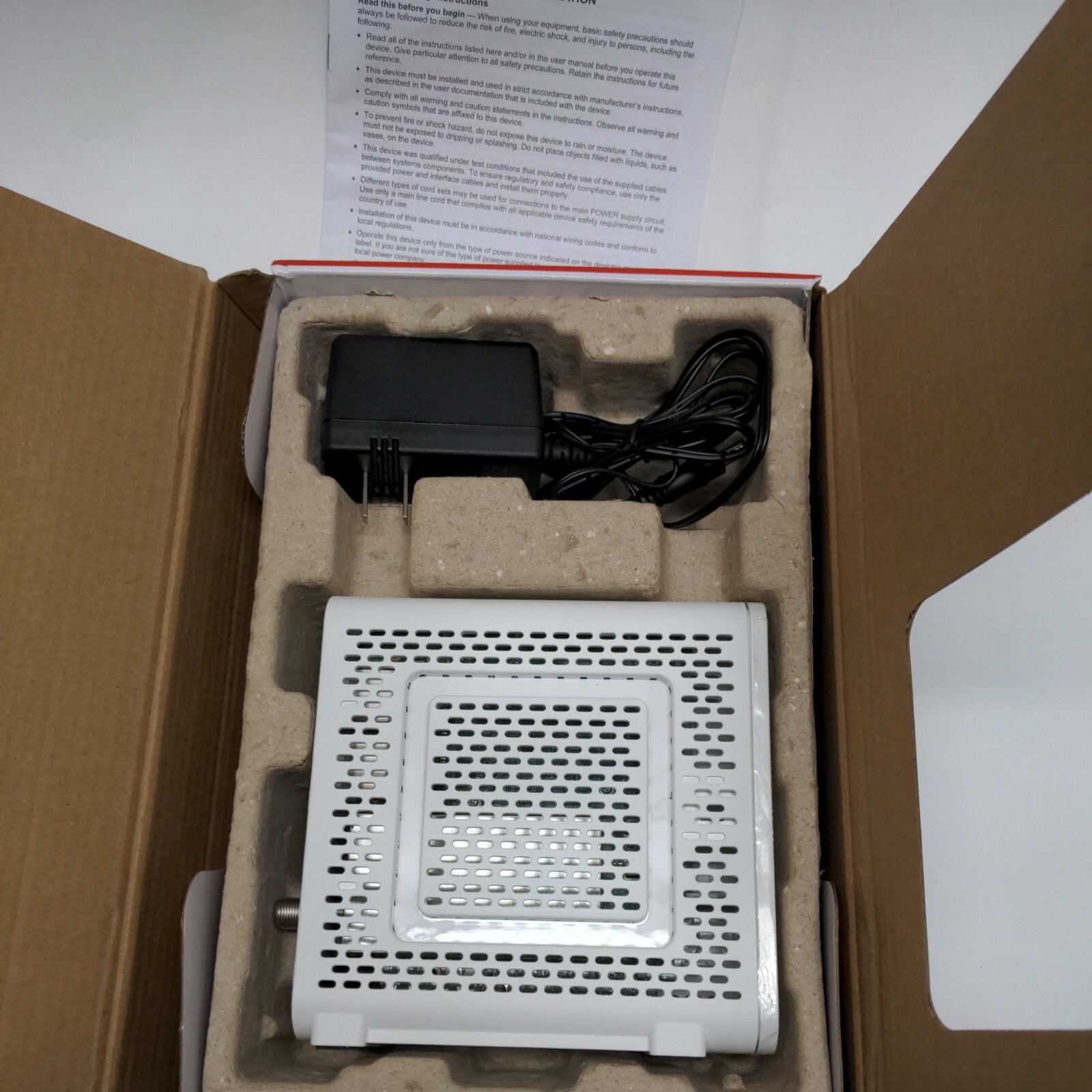 Arris Surf Board Docsis 3.1 Cable Modem SB8200 32 x 8 Plus 2x2 Modem ...