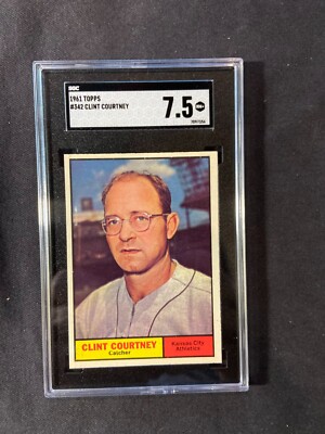 1961 topps #342 Clint Courtney grade 7.5 | eBay