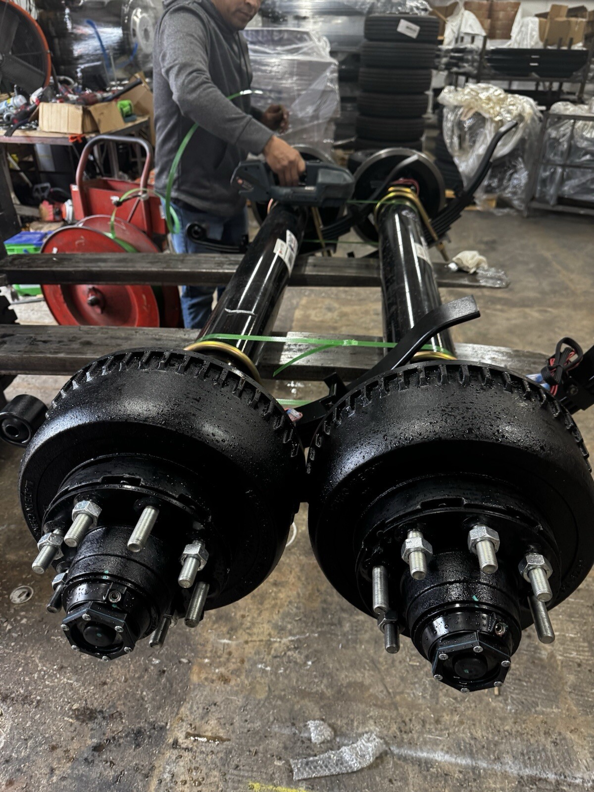 Heavy-Duty 10K Tandem Trailer Axle Kit | 20K GVWR | Same As Dexter ...