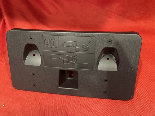 GENUINE MERCEDES BENZ EQS FRONT BUMPER LICENSE PLATE BRACKET HOLDER ...