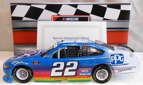 AUSTIN CINDRIC 2021 PPG INDIANAPOLIS WIN AUTOGRAPHED 1/24 COLLECTOR ...