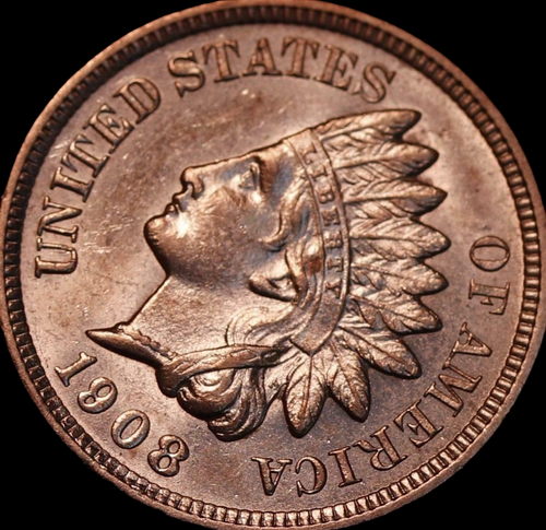 Uncirculated 1908 Indian Head Cent Penny | eBay