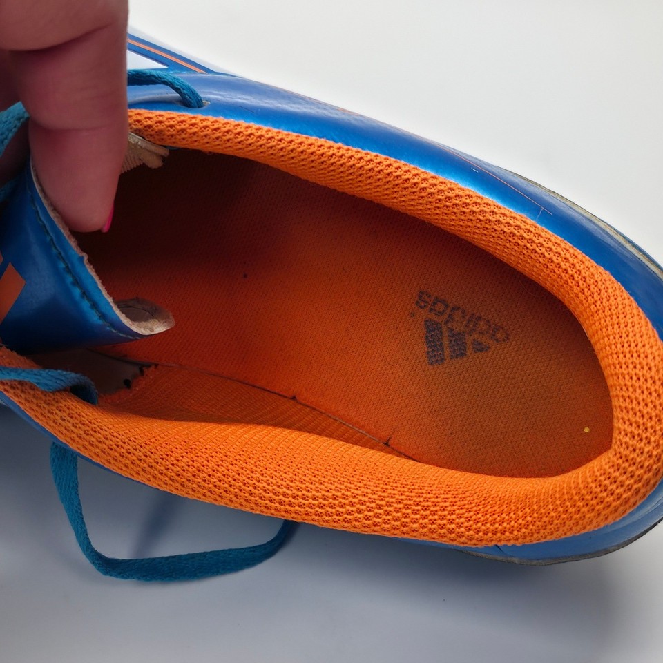 Adidas F5 TRX FG Soccer Cleats Mens 11 Blue White Firm Ground Futbol ...