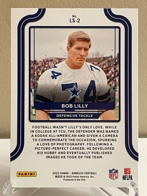 2022 Panini Donruss Bob Lilly Legend Series #LS-2 Dallas Cowboys | eBay
