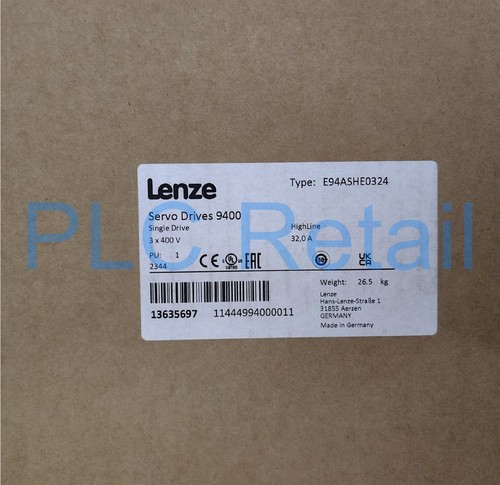 NEW Lenze E94ASHE0324 9400 series Frequency converter servo driver ...
