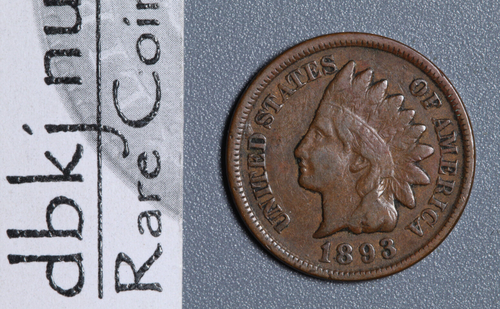 1893 Indian Head 1¢ Cent Penny - F - Fine | eBay