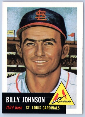 BILLY JOHNSON 1991 TOPPS ARCHIVES '53 NO 21 NRMINT+ 57141 | eBay